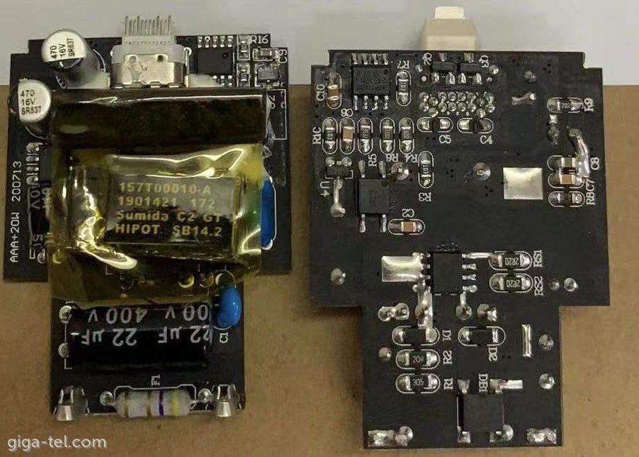 Apple A2347 Type-C / 20W charger OEM - MHJE3ZM/A / OEM replacement