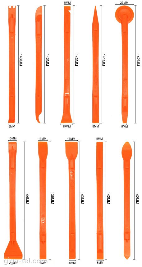 Plastic pry opening tool SET 10pcs